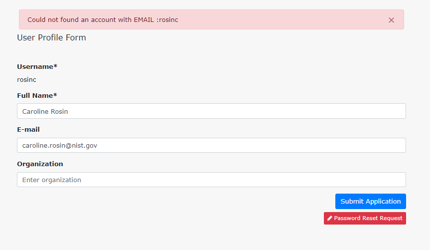 [BUG] Reset password does not work when logged in · Issue #1472 · usnistgov/hl7-igamt · GitHub