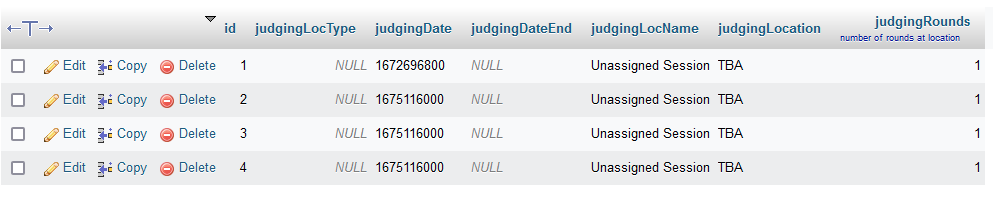 Version 2.5.0: Add Judging Sessions don't show in manage judging sessions · Issue #1381 ...