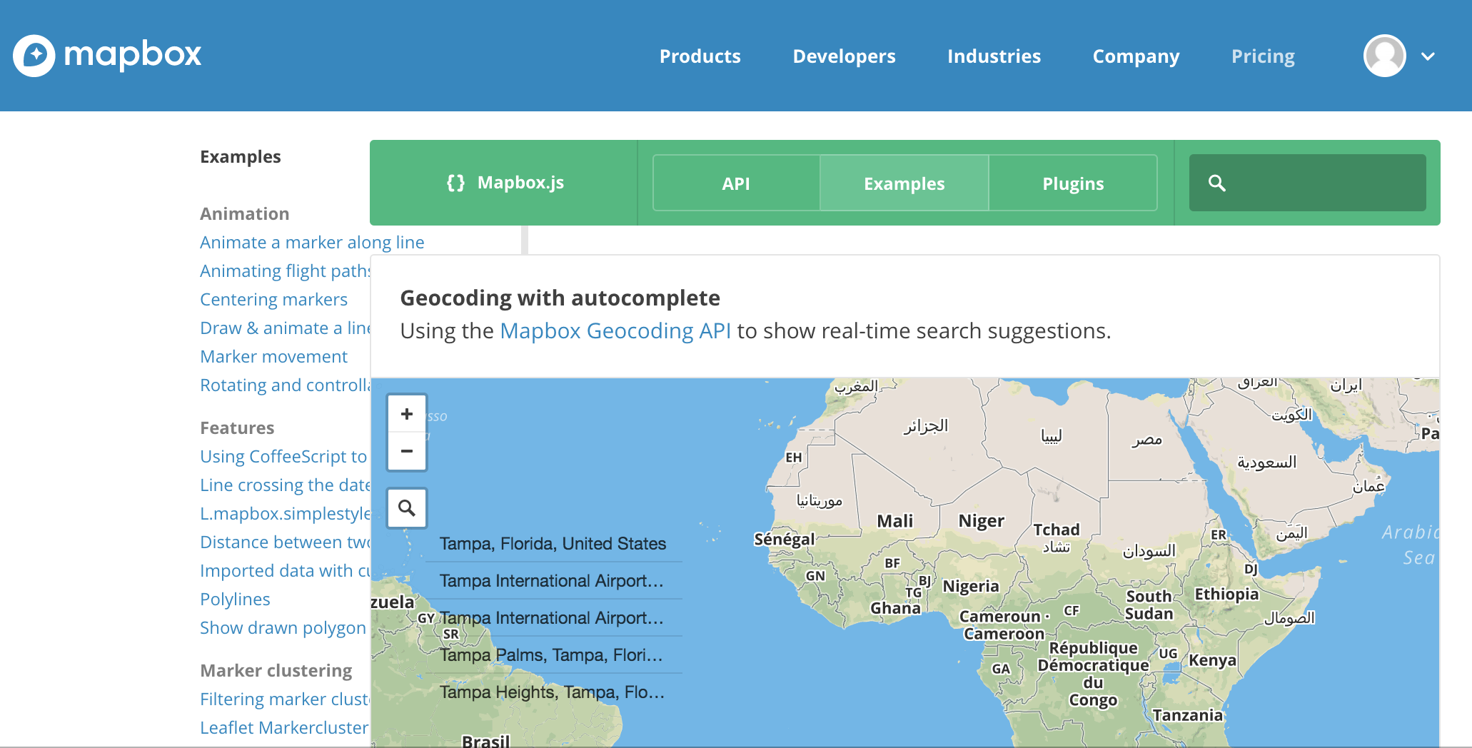 Geocoder control loses active state if user hits enter · Issue #1235 · mapbox/mapbox.js · GitHub