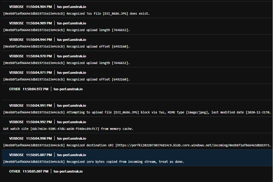 PATCH returns response code 0 finishing upload · Issue #175 · tusdotnet/tusdotnet · GitHub