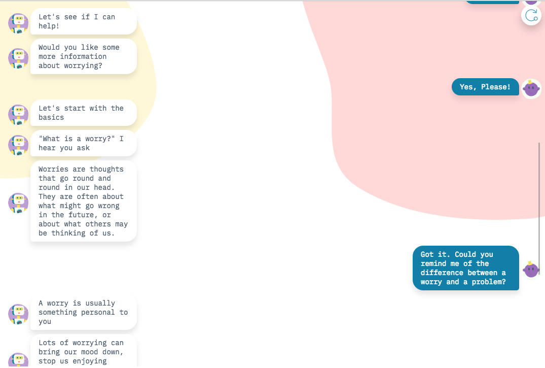 Incorrect bot response in worry/problem flow · Issue #182 · InFact-coop ...