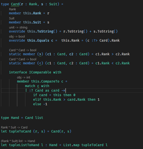Weird color syntax bug with operator overloading · Issue #907 · ionide/ionide-vscode-fsharp · GitHub
