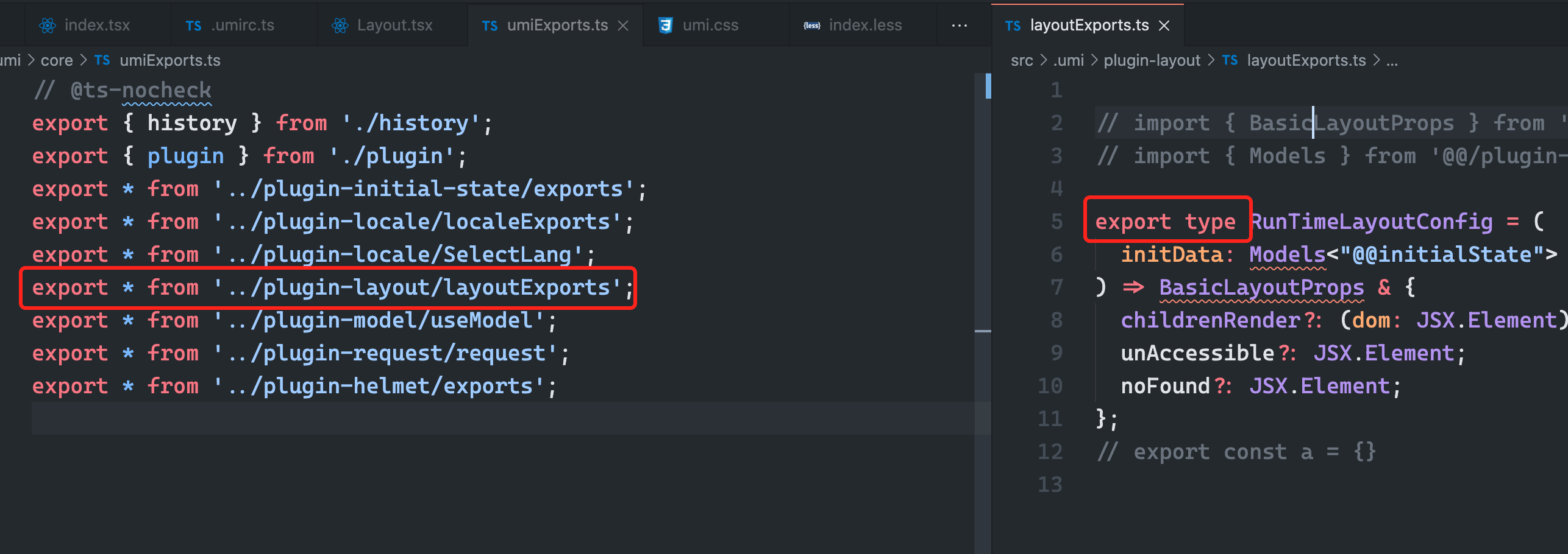 [Bug] 同时开启 layout 与 locale 配置后，layout报错 · Issue #5802 · umijs/umi · GitHub