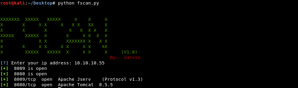 GitHub - ZarvisD/fscan