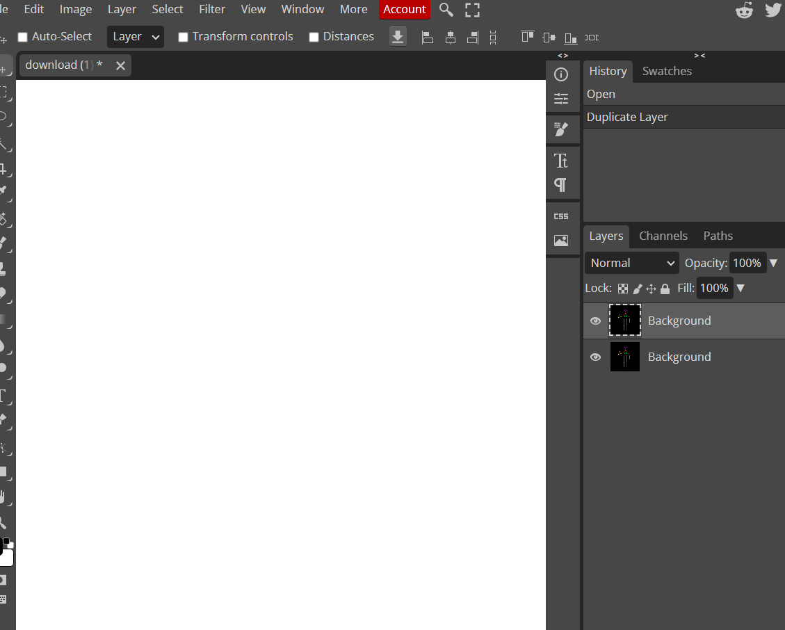 Bug · Issue 5727 · Photopea Photopea · Github
