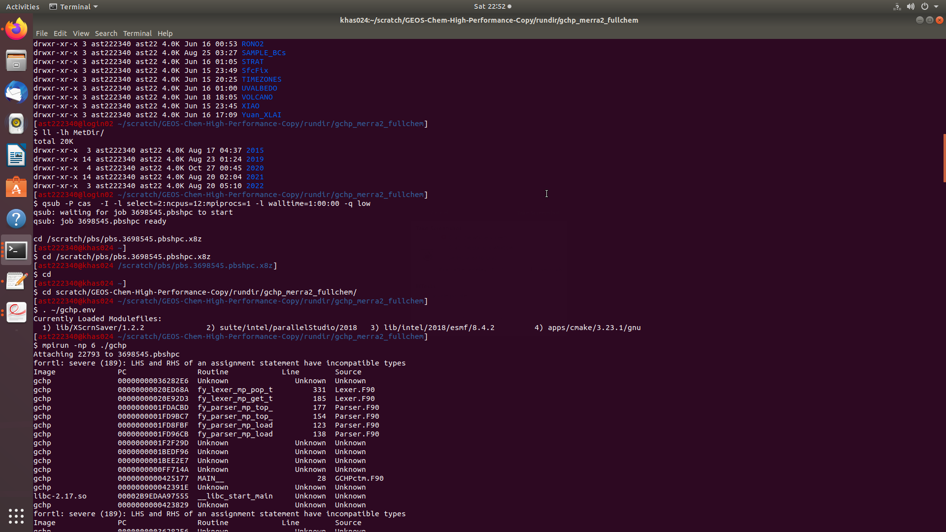 GCHP full chemistry simulation · Issue #355 · geoschem/GCHP · GitHub