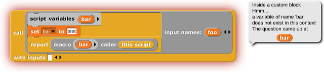 THIS SCRIPT doesn't capture variables in rings · Issue #3154 · jmoenig ...
