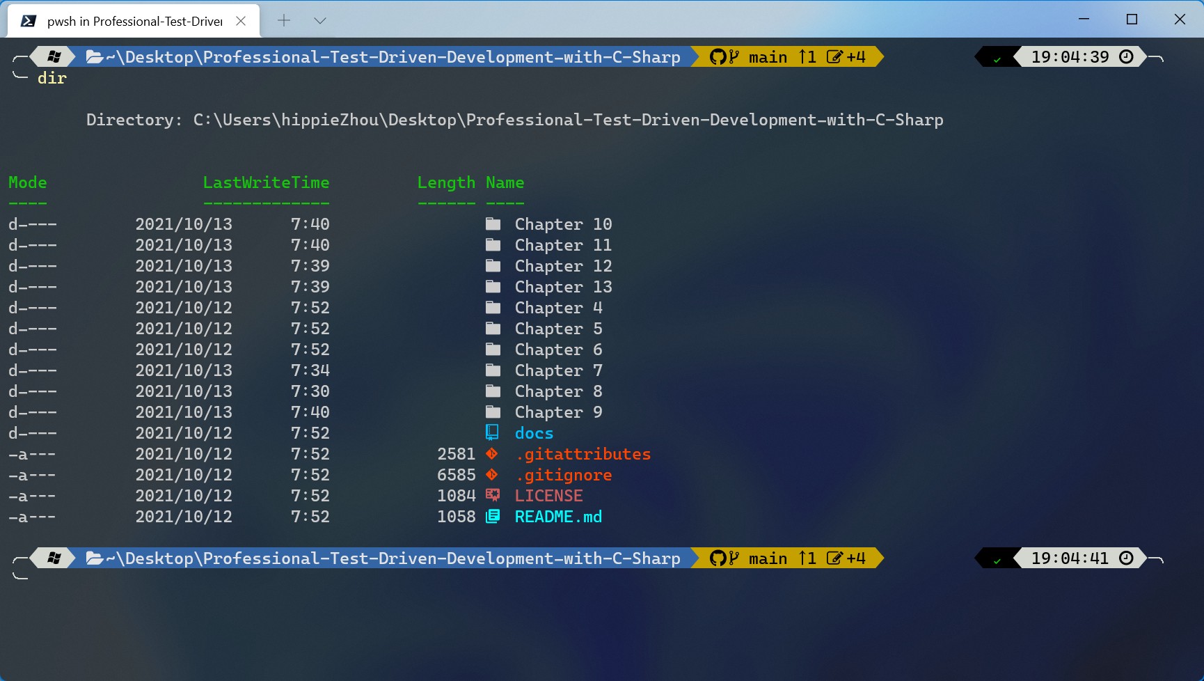 配置一个漂亮的 Windows Terminal · Issue #1 · hippieZhou/hippieZhou · GitHub