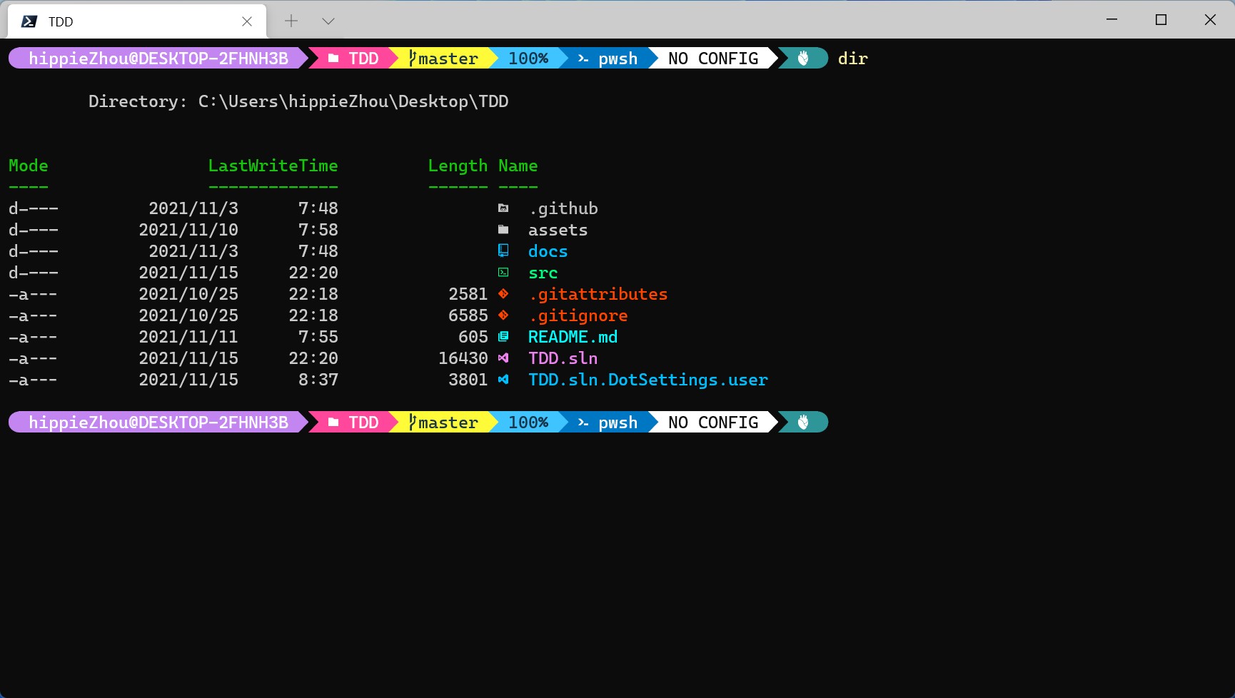 配置一个漂亮的 Windows Terminal · Issue #1 · hippieZhou/hippieZhou · GitHub