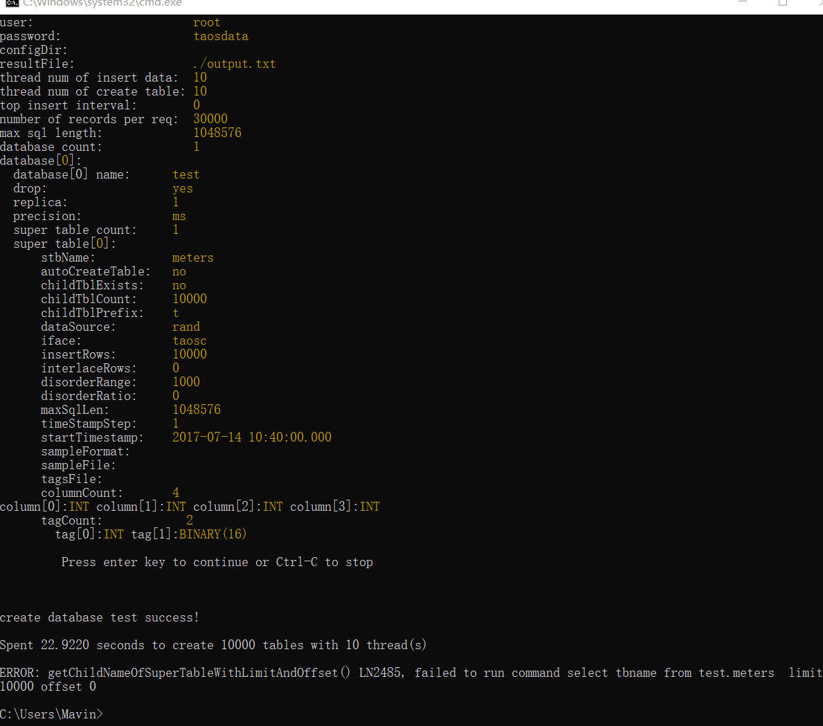 TDengine ERROR (8000000b): Unable to establish connection · Issue #6965 · taosdata/TDengine · GitHub