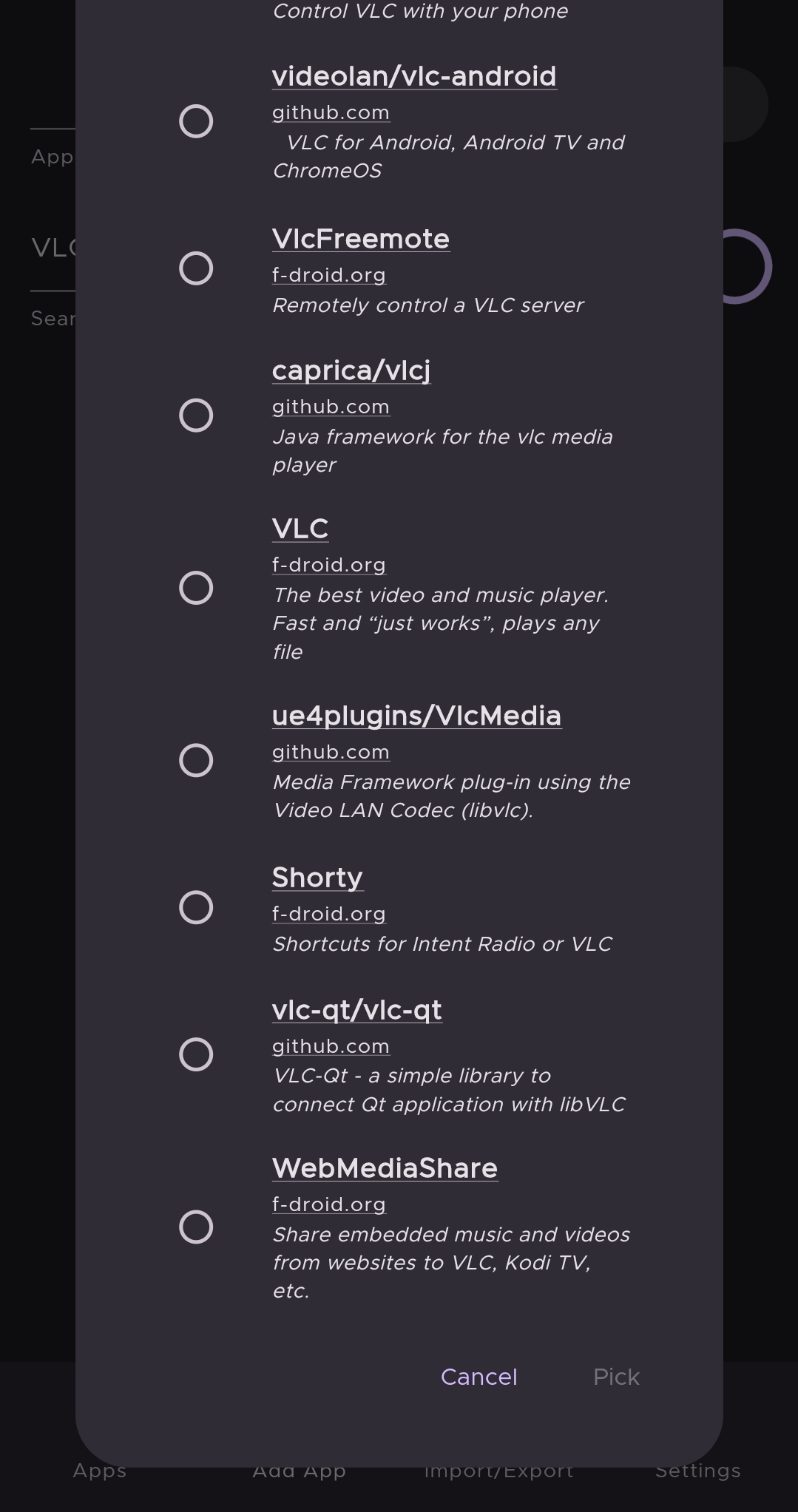 VLC doesn't work · Issue #758 · ImranR98/Obtainium · GitHub
