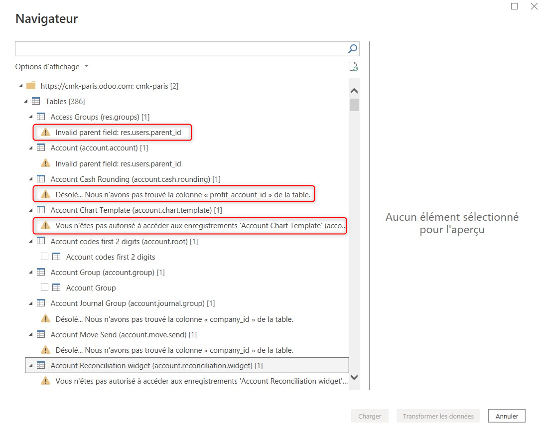 Several error messages · tmijail Odoo-Power-BI-Connector · Discussion #21 · GitHub