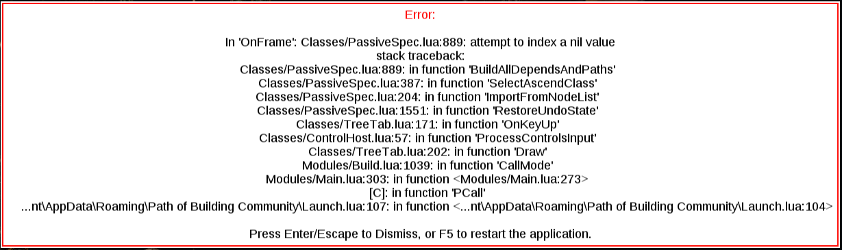 Error when updating tree to 3.21 · Issue #5882 ...