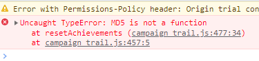 MD5 is not a function error - bricks page interactivity · Issue #149 · newcampaigntrail ...
