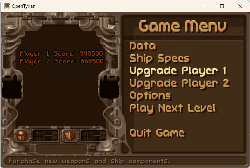 New Gamemode: 2 Player Full Game · Issue #22 · opentyrian/opentyrian · GitHub
