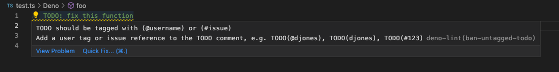 Config File Ignored When Linting · Issue 565 · Denolandvscodedeno · Github