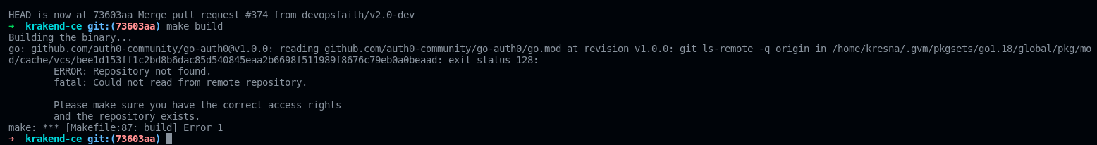 Unable to build: missing github.com/auth0-community/go-auth0@v1.0.0 · Issue #446 · krakend ...