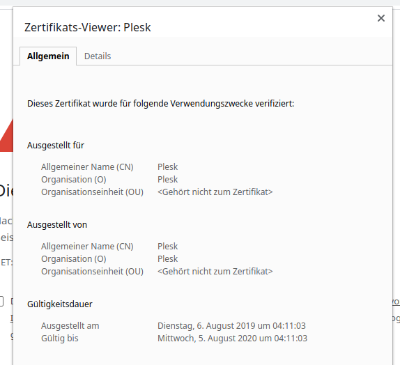 Webspace: Create SSL certificate | ZAP-Hosting Docs
