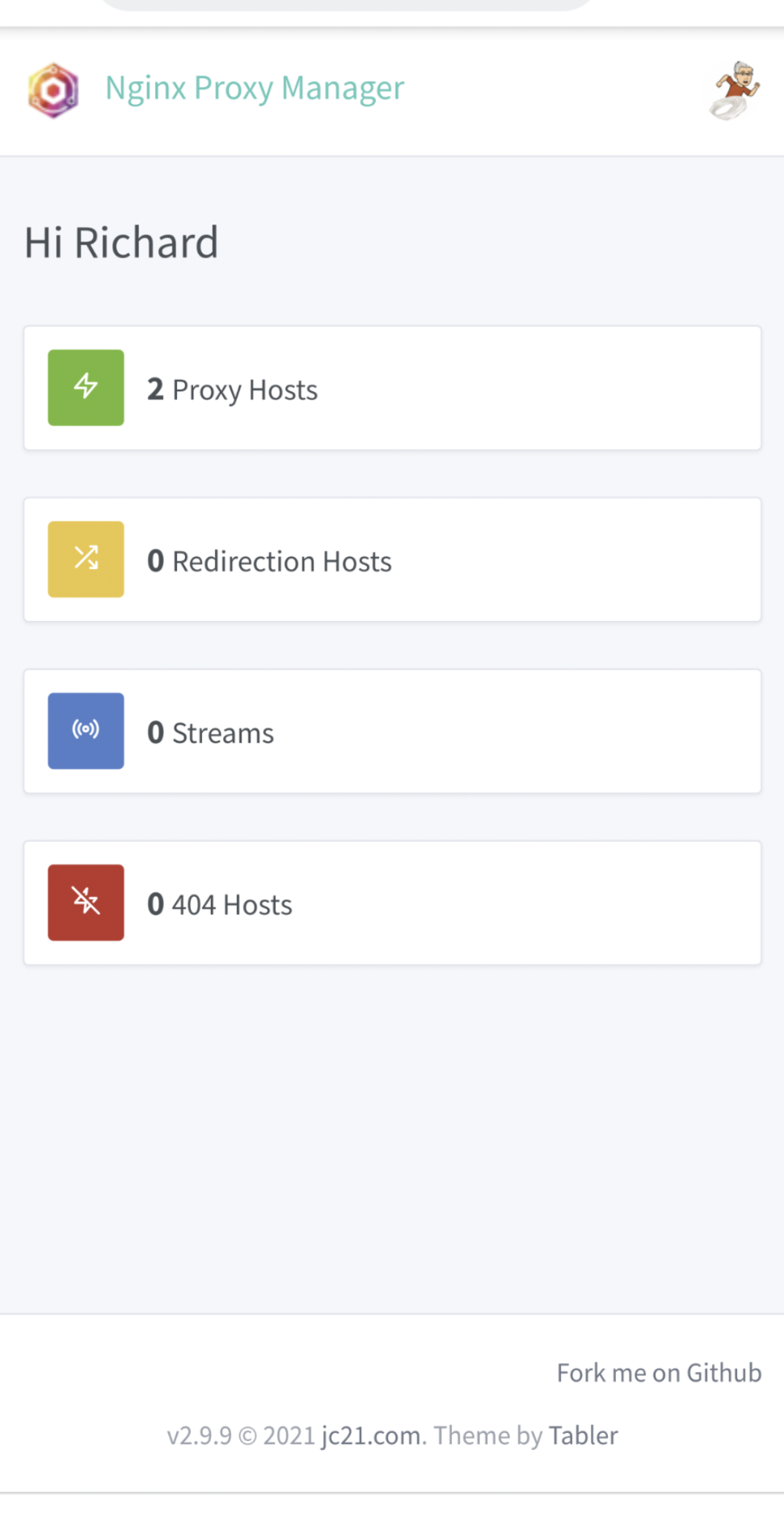 Mobile View Not Showing Top Menu · Issue 1413 · Nginxproxymanagernginx Proxy Manager · Github
