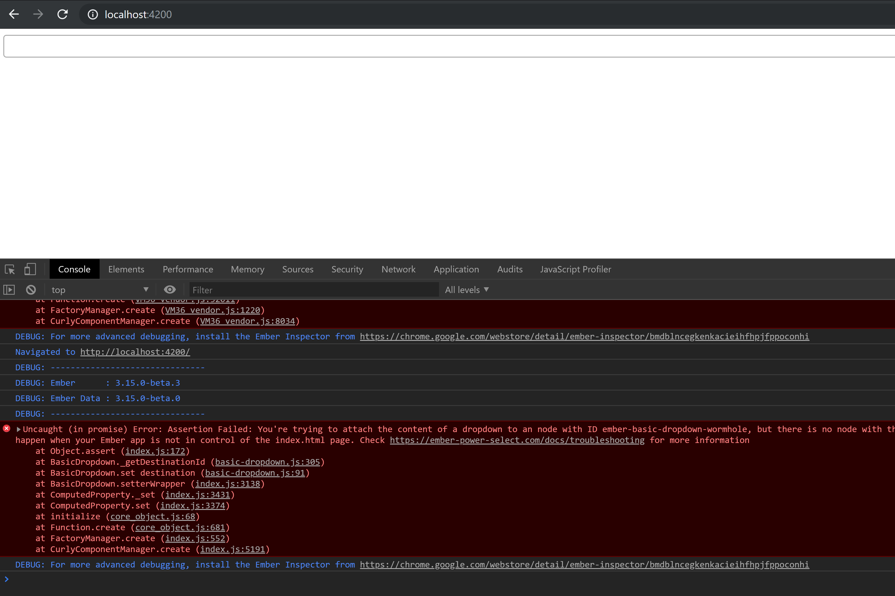ember-power-select + octane + fastboot => unable to render dropdown · Issue #1298 · cibernox ...
