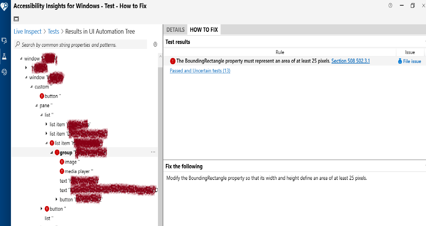 [BUG] UWP Flipview throws error for FeaturedItem not loaded during Entire app scan : The ...