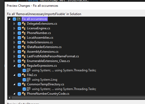 Preview Changes Dialog Hides Project Information · Issue #64116 · dotnet/roslyn · GitHub