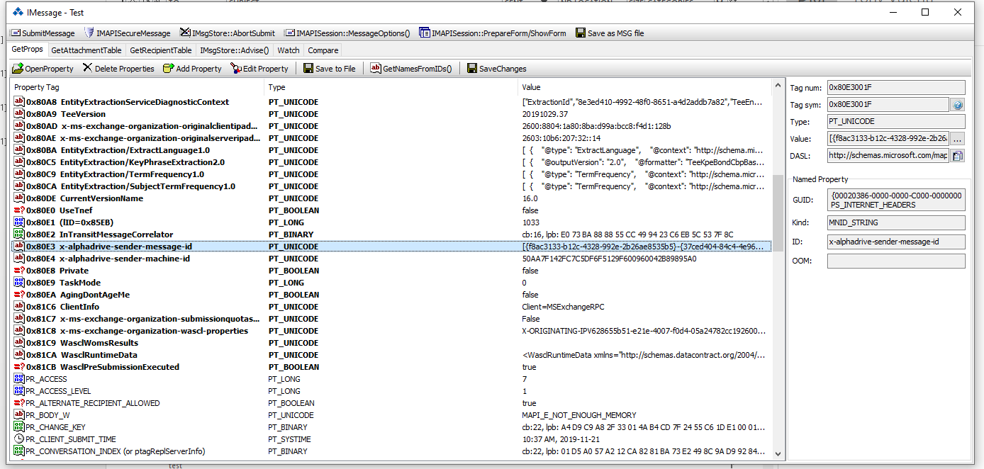 Access Outbound Headers / Property Accessor Properties · Issue #183 · Sicos1977/MSGReader · GitHub