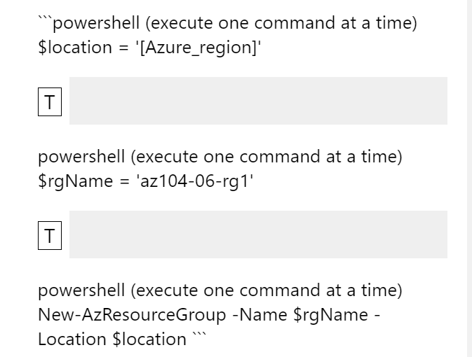 Lab 6 Instructions are not rendered properly · Issue #407 · MicrosoftLearning/AZ-104 ...