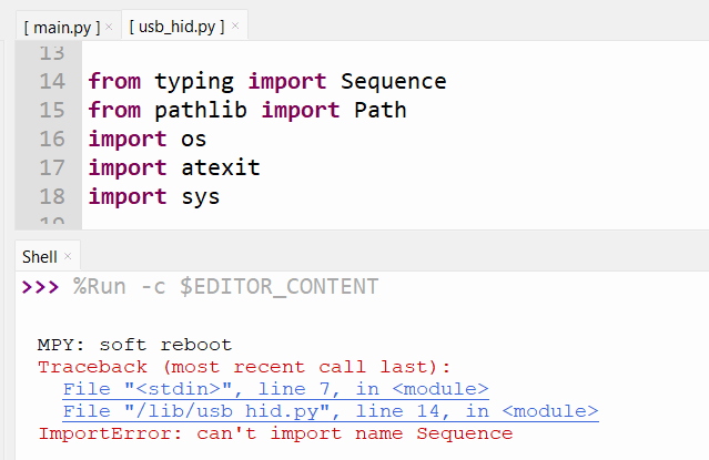 Blinkas Usbhidpy With Micropython Throws Importerrors · Issue 696 · Adafruitadafruitblinka