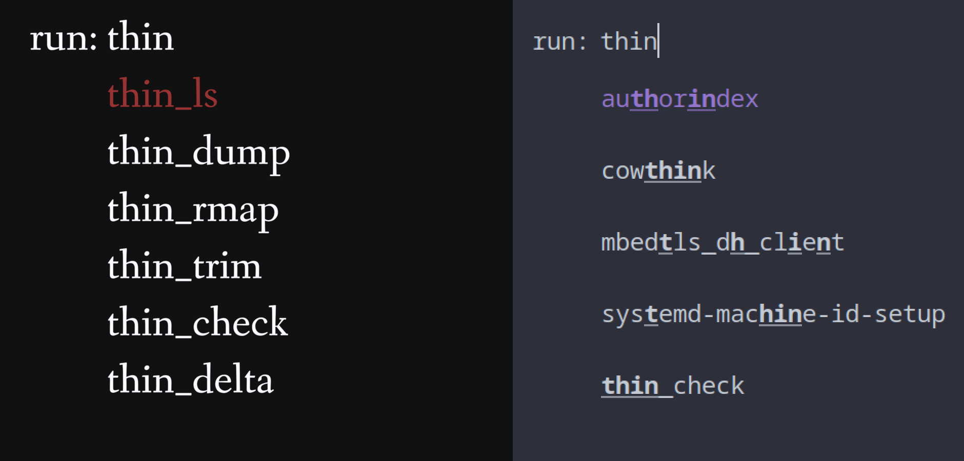 Improved or customisable fuzzy match heuristics · Issue #49 · philj56 ...