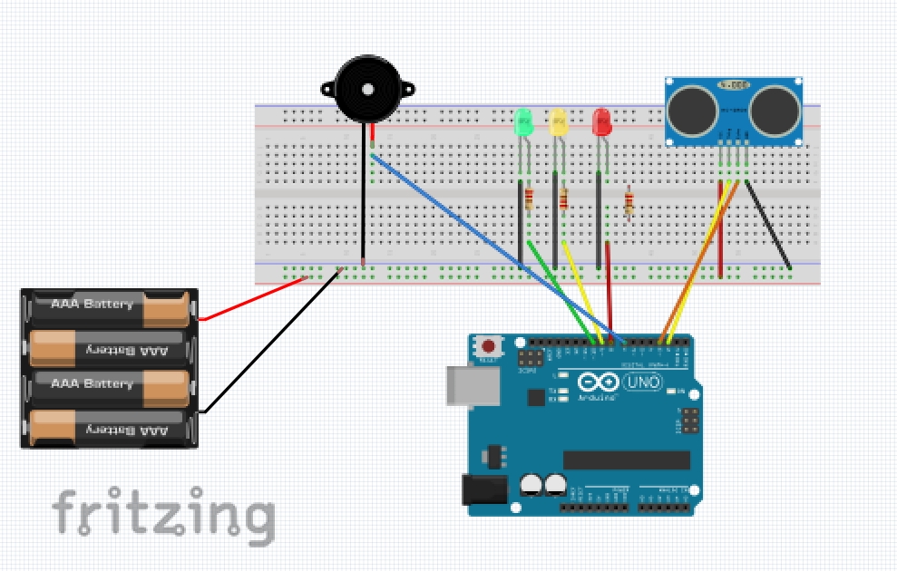 GitHub - tna168/Arduino-Ultrasonic-reversing-radar