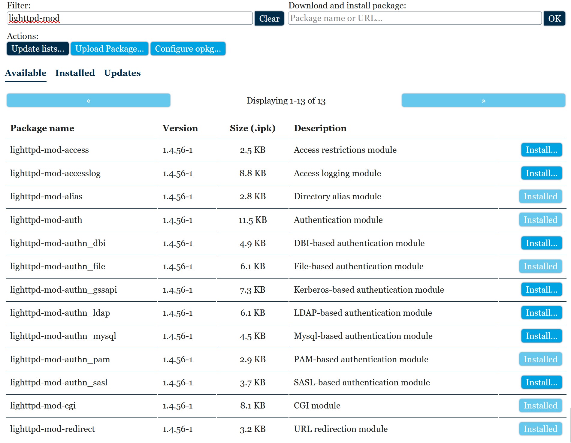 Ligd Mod Openssl Missing From Package Feed · Issue 14114 · Openwrtpackages · Github