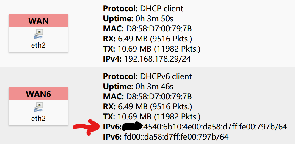 [bug] missing upstream's delegated ipv6 pre-fix for dhcp6 # status -> overview · Issue #2757 ...