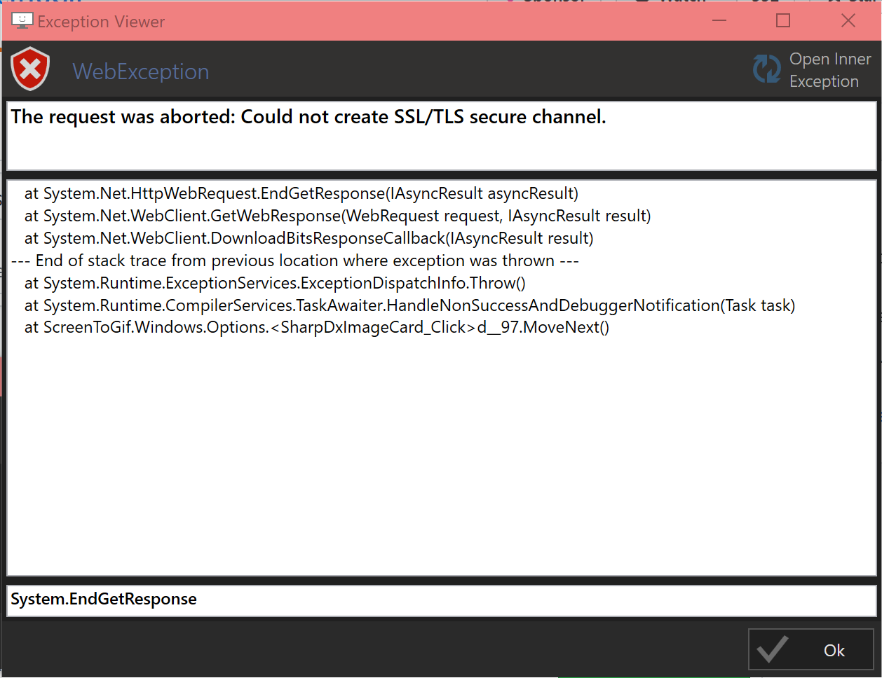 [extras] not possible to download SharpDx · Issue #638 · NickeManarin/ScreenToGif · GitHub