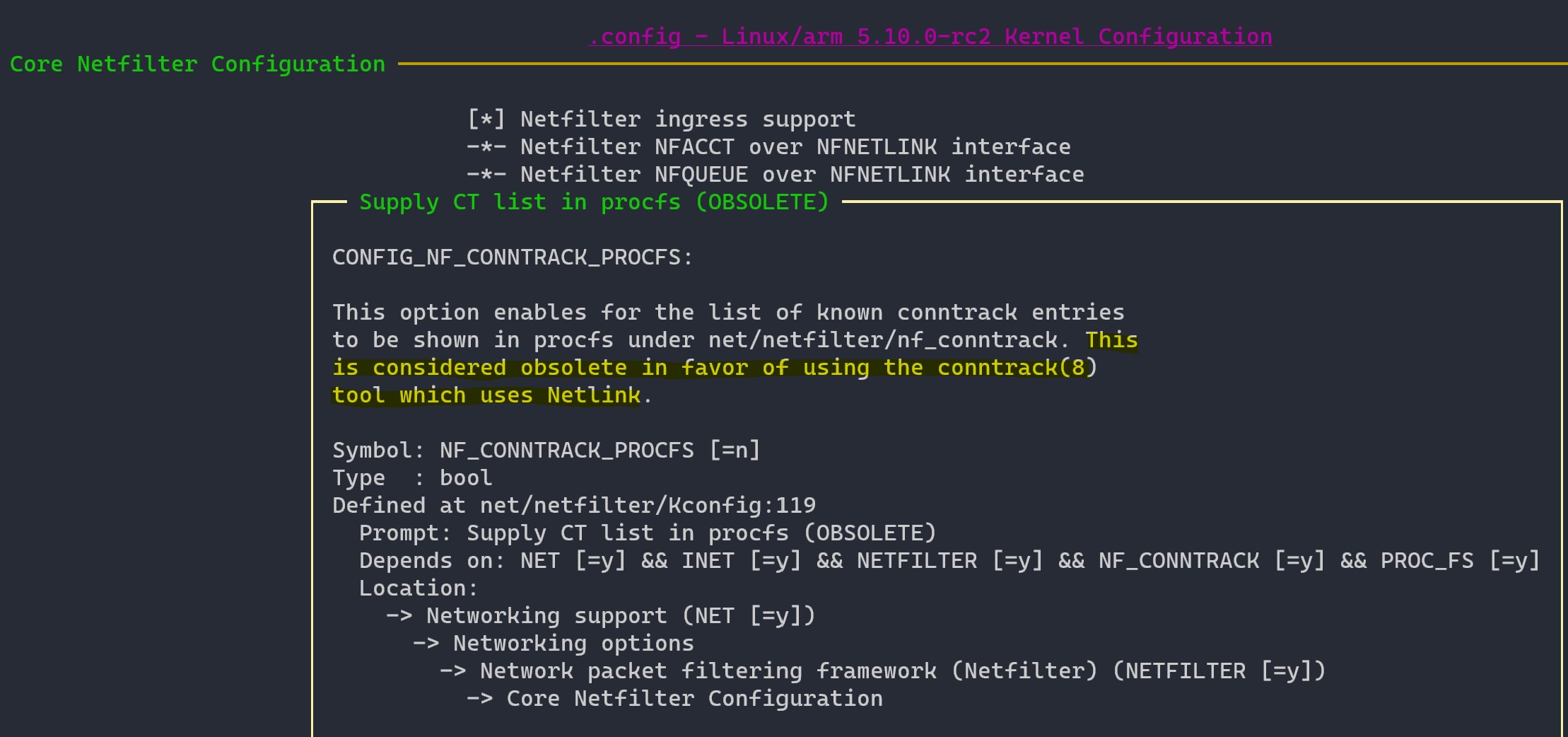 Luci Mod Status Confignfconntrackprocfs Being Obsoleted In Next Lts Kernel · Issue 4580