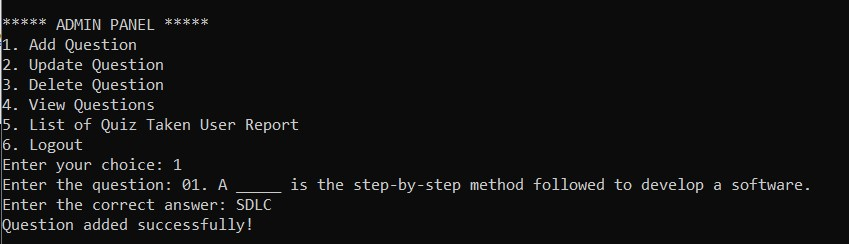 Github Santha19crudquizapp Python Projects Crud Create A Quiz Application Using Core