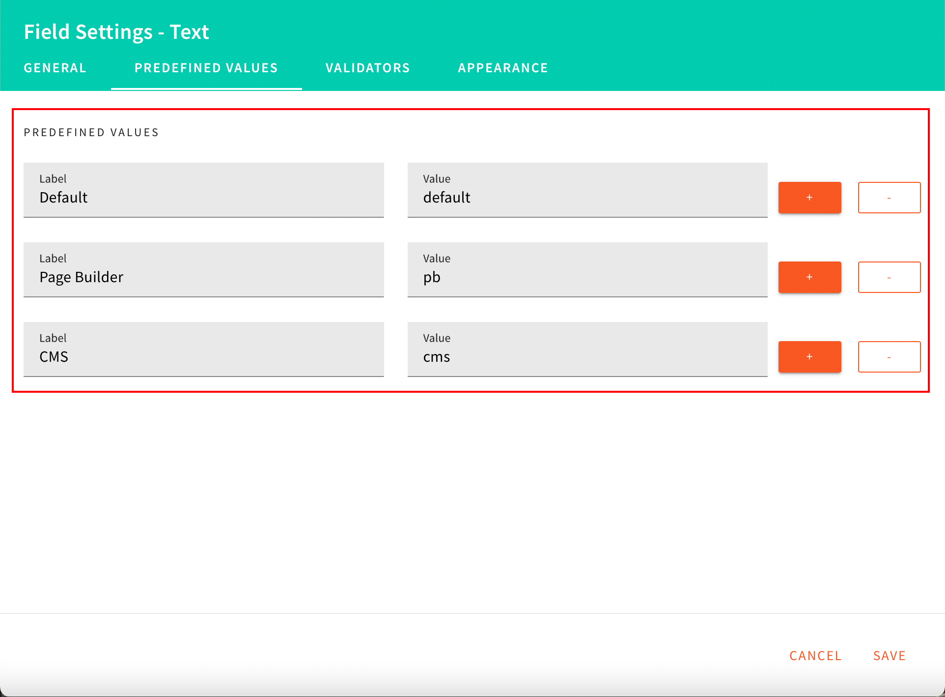 CMS: cannot set a default value for a field · Issue #2137 · webiny/webiny-js · GitHub