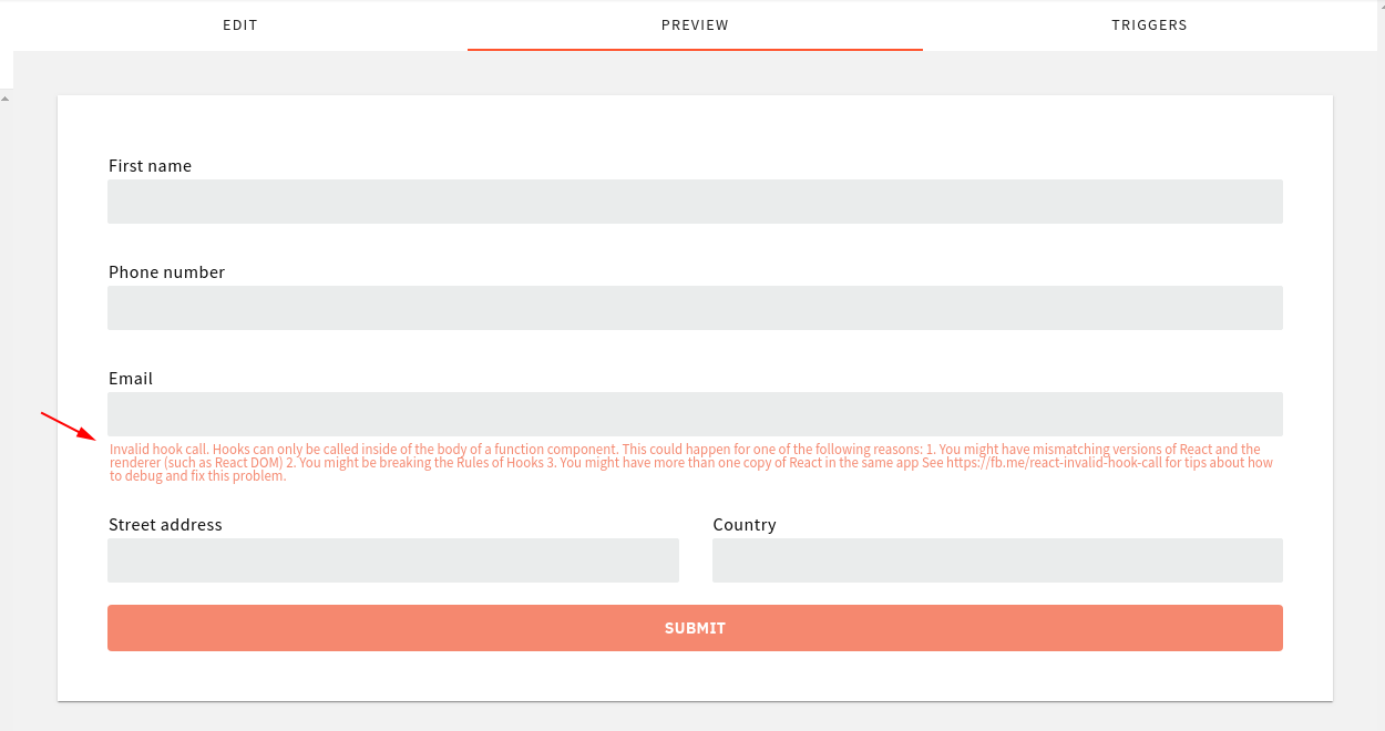 Form Builder: field validation error message broken · Issue #1069 · webiny/webiny-js · GitHub