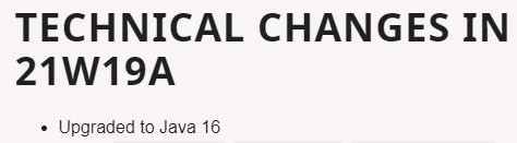 Tracking issue: Add Java 16 support · Issue #1886 · plan-player-analytics/Plan · GitHub