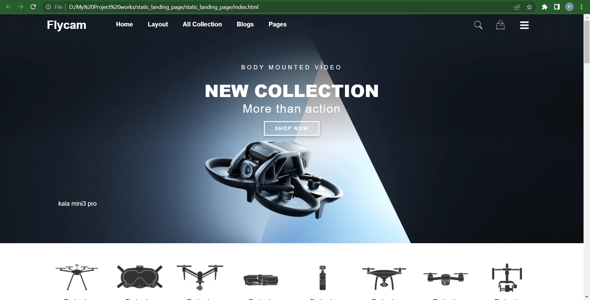 GitHub - PothanSai2004/Static_landing_page