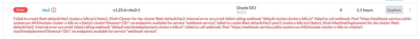 [BUG] OCI node driver fails to provision an RKE2 cluster · Issue #40535 · rancher/rancher · GitHub