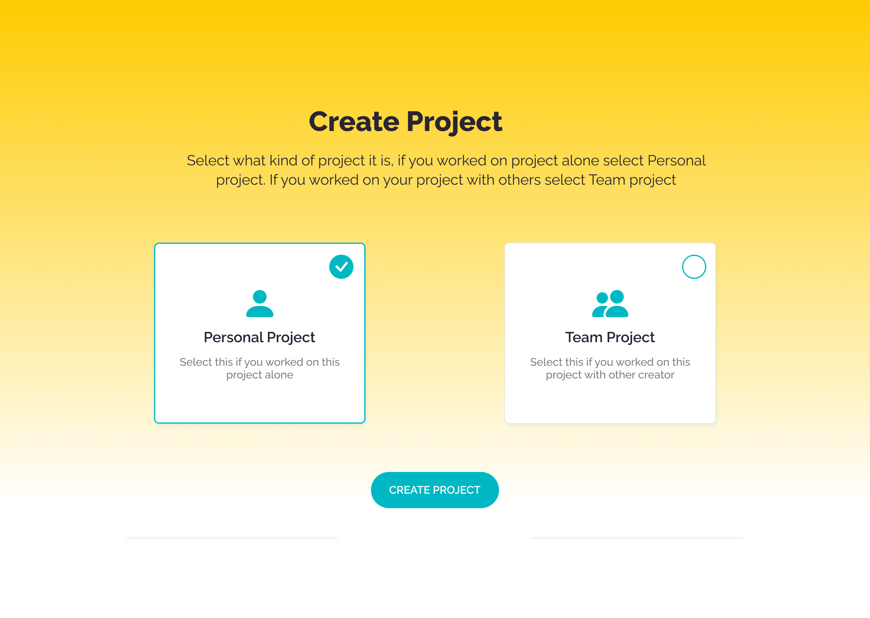 Disabled state of create project button is unclear · Issue #865 · unstructuredstudio/zubhub · GitHub
