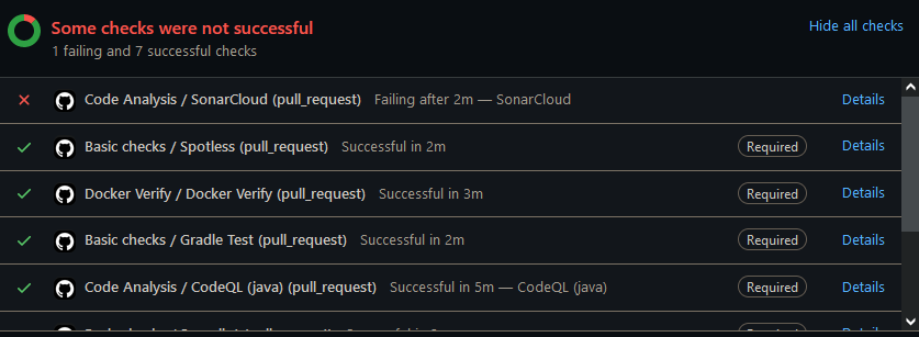 SonarCloud fails for Dependabot · Issue #180 · Together-Java/TJ-Bot · GitHub