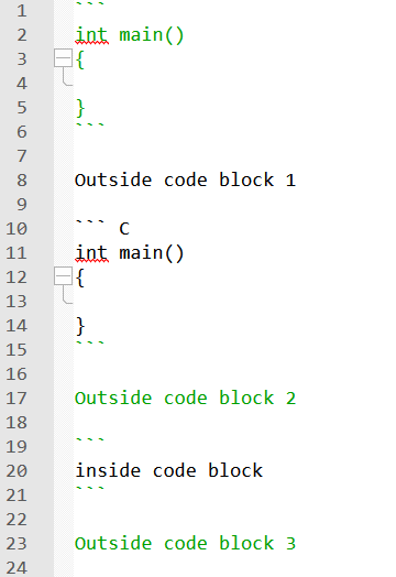 Bowpad Syntax Highlighting Breaks If Specifying Language Identifier To A Fenced Codeblock 