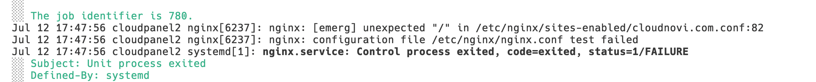 Using " in the additional directives configuration breaks CloudPanel · Issue #115 · cloudpanel ...