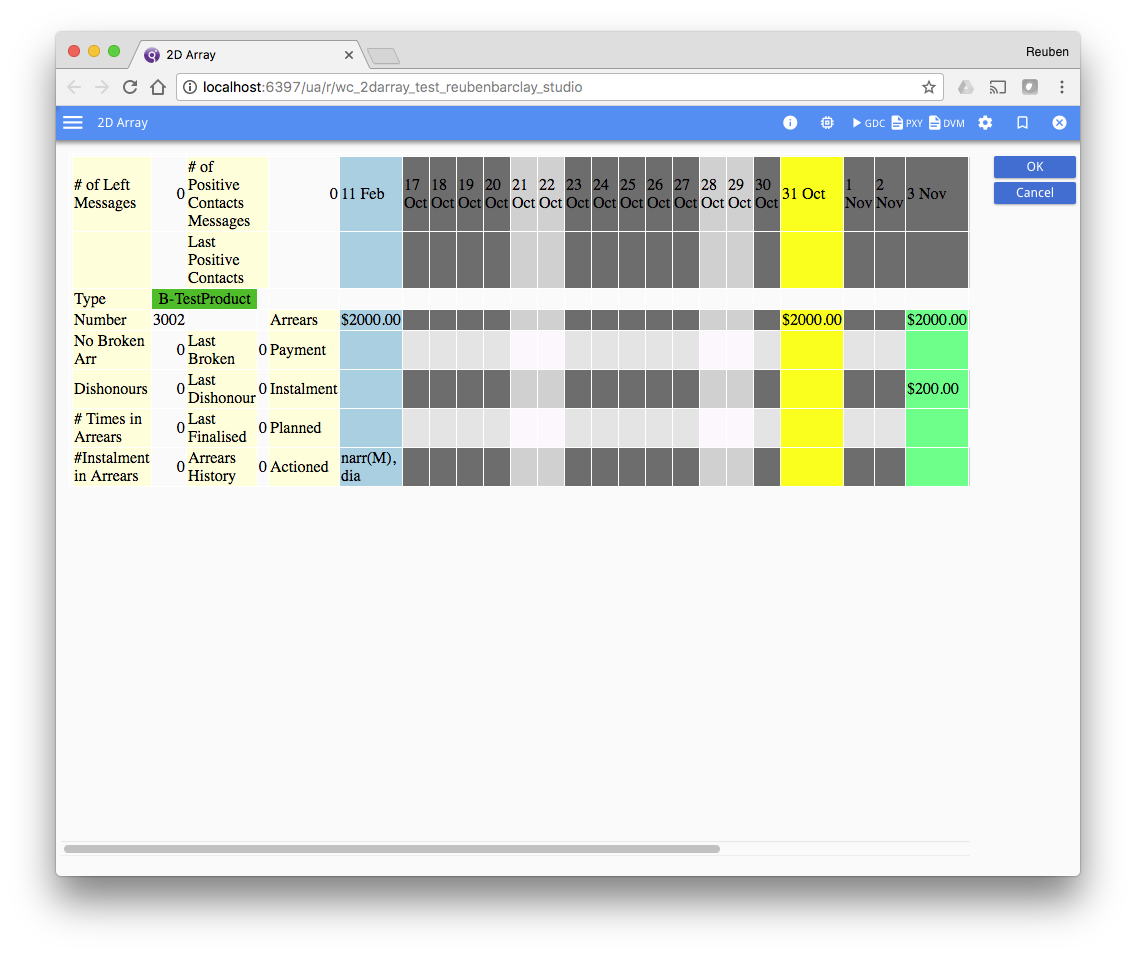 Github Fourjsgenero Wc 2darray A Library That Uses Web Component To Render 2d Array That Is