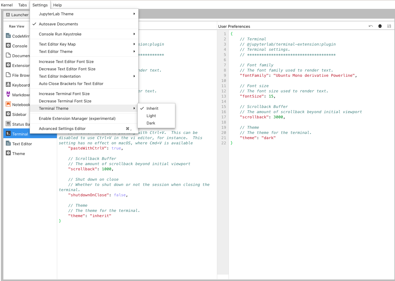 User preference settings are not automatically loaded · Issue #6564 ...
