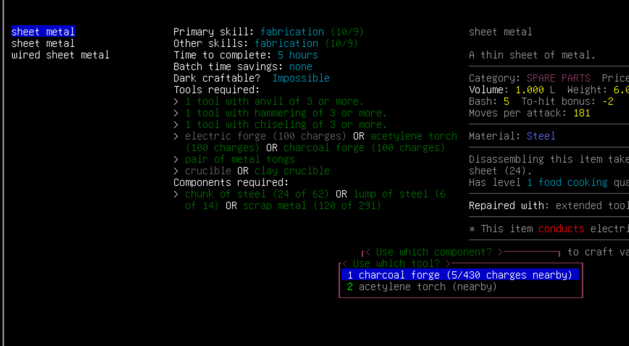 Off By 20x Issue With Forge Crafting From Nearby Options · Issue 38179 · Cleverravencataclysm