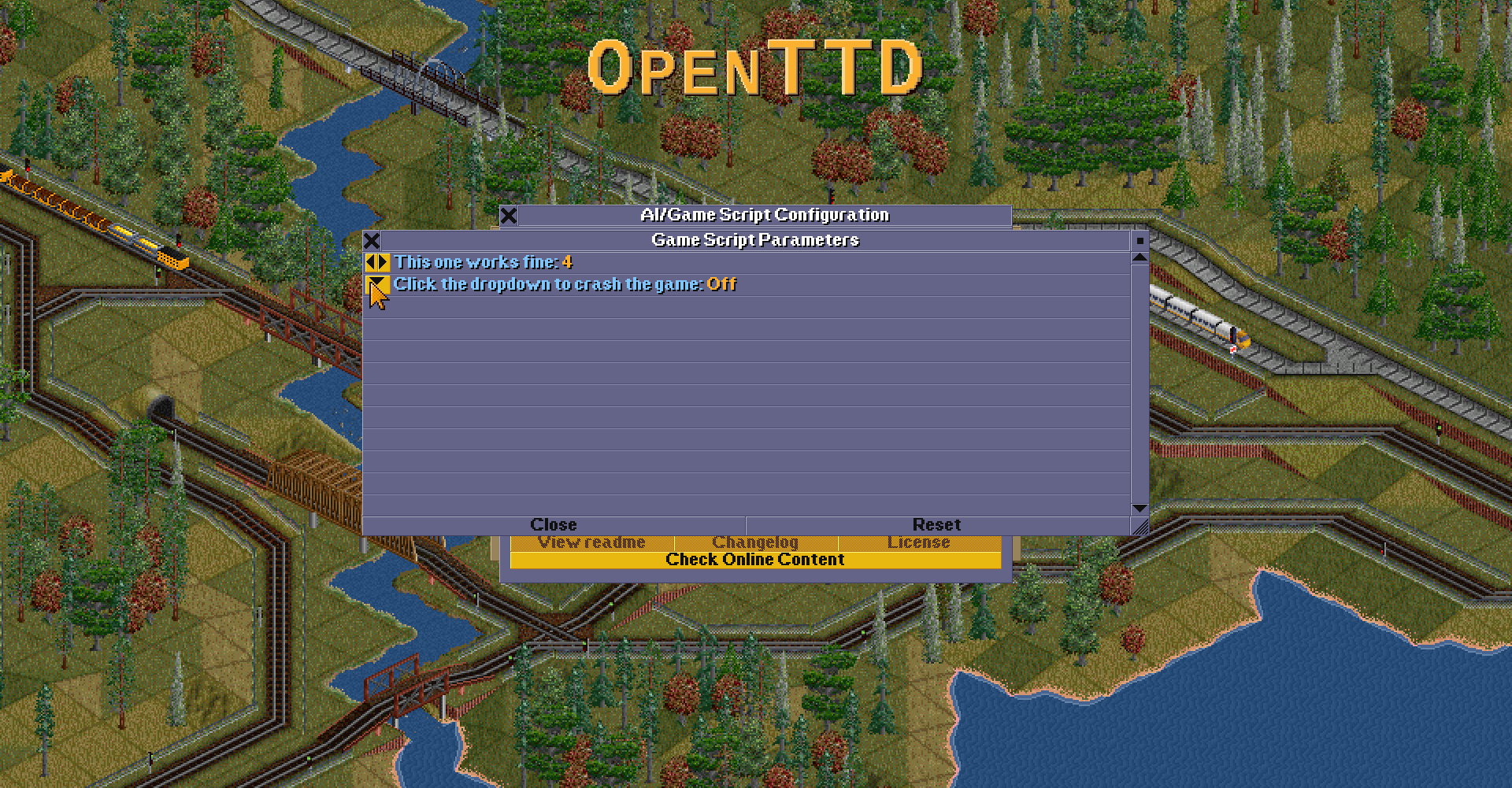 [Crash]: CTD and incorrect parameter value when adding GSInfo setting with certain int max ...