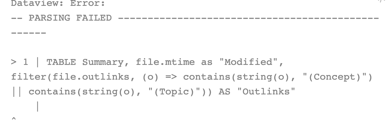 filtering outlinks · blacksmithgu obsidian-dataview · Discussion #1421 · GitHub